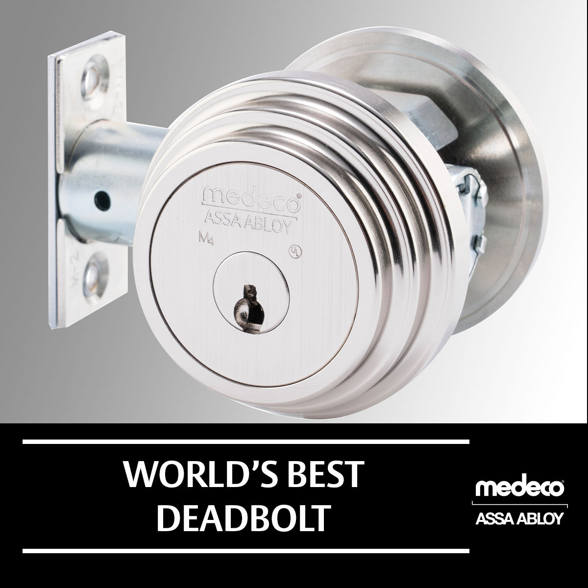Top-rated consumer deadbolt to secure your home or business | Medeco ...
