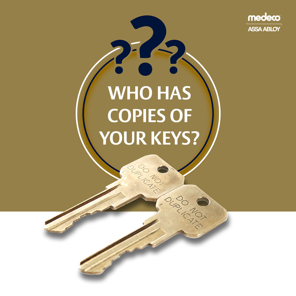 Prevent unauthorized key duplication by installing a key system with ...