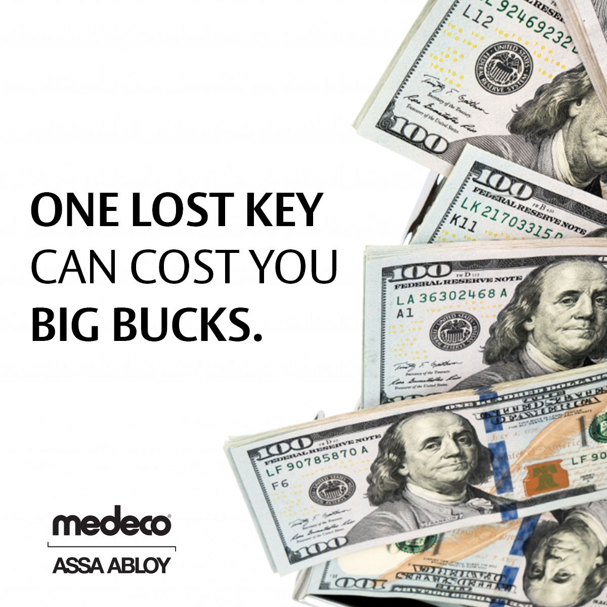 Prevent unauthorized key duplication by installing a key system with ...